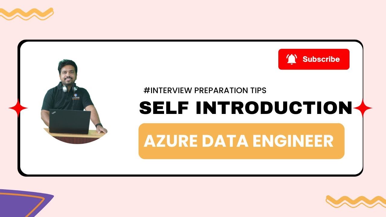 Self-Introduction and Project Flow Explanation for Azure Data Engineer ...
