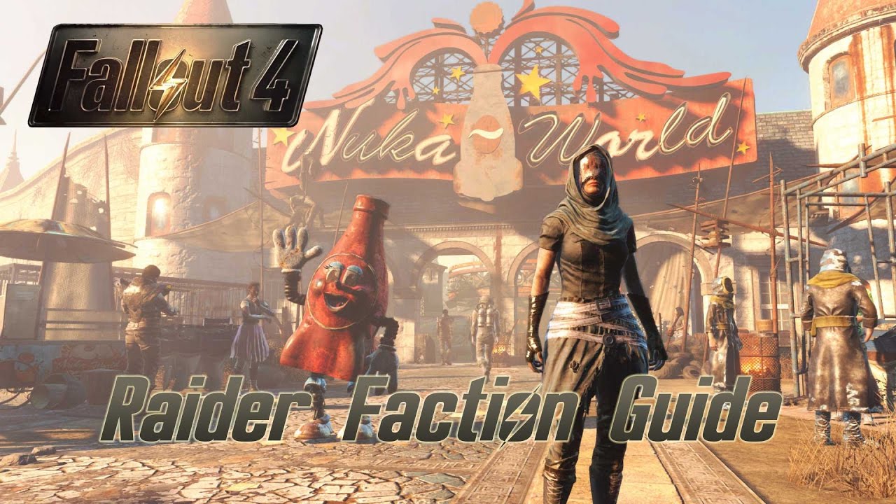 Fallout 4 Guide: Raider Factions - Jünger, Rudel und Unternehmer - YouTube