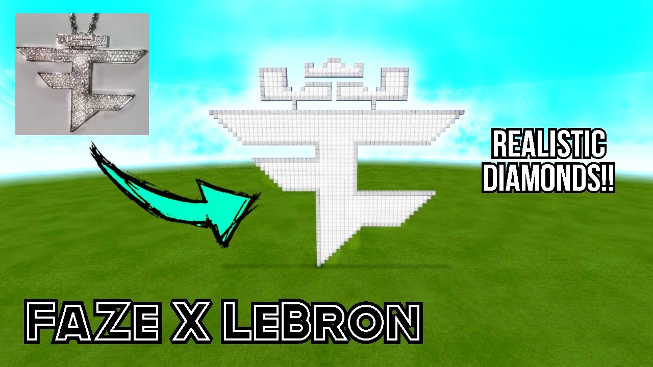 Minecraft: FaZe x LeBron Diamond Chain! | Tutorial (2020) - YouTube