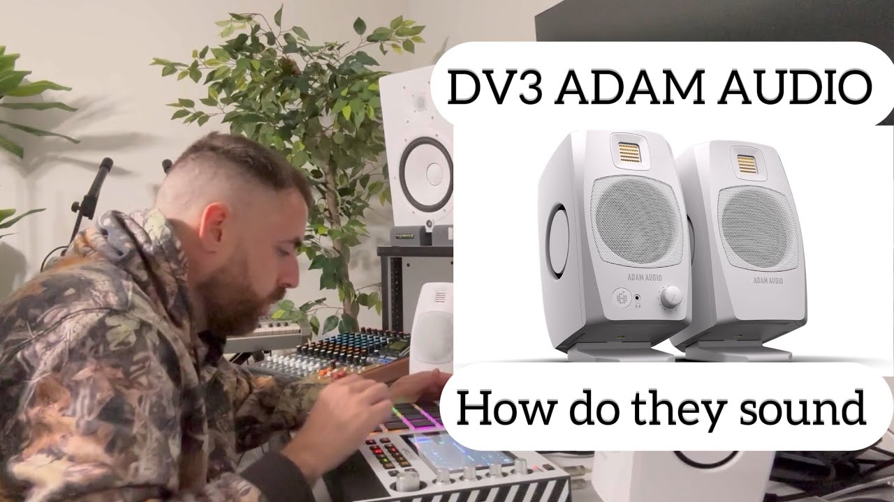 Testing out the new DV3 Adam Audio portable speakers. - YouTube