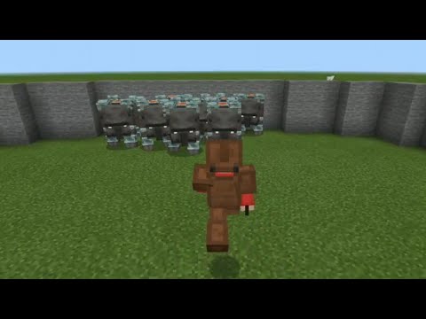 Me with leather armor vs 6 Ravager (Minecraft Challenge) - YouTube