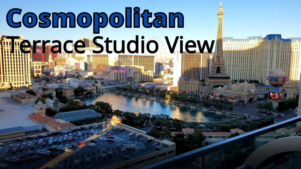 Cosmopolitan Terrace Studio Room Tour 11/24/21 Las Vegas, NV [4K] - YouTube