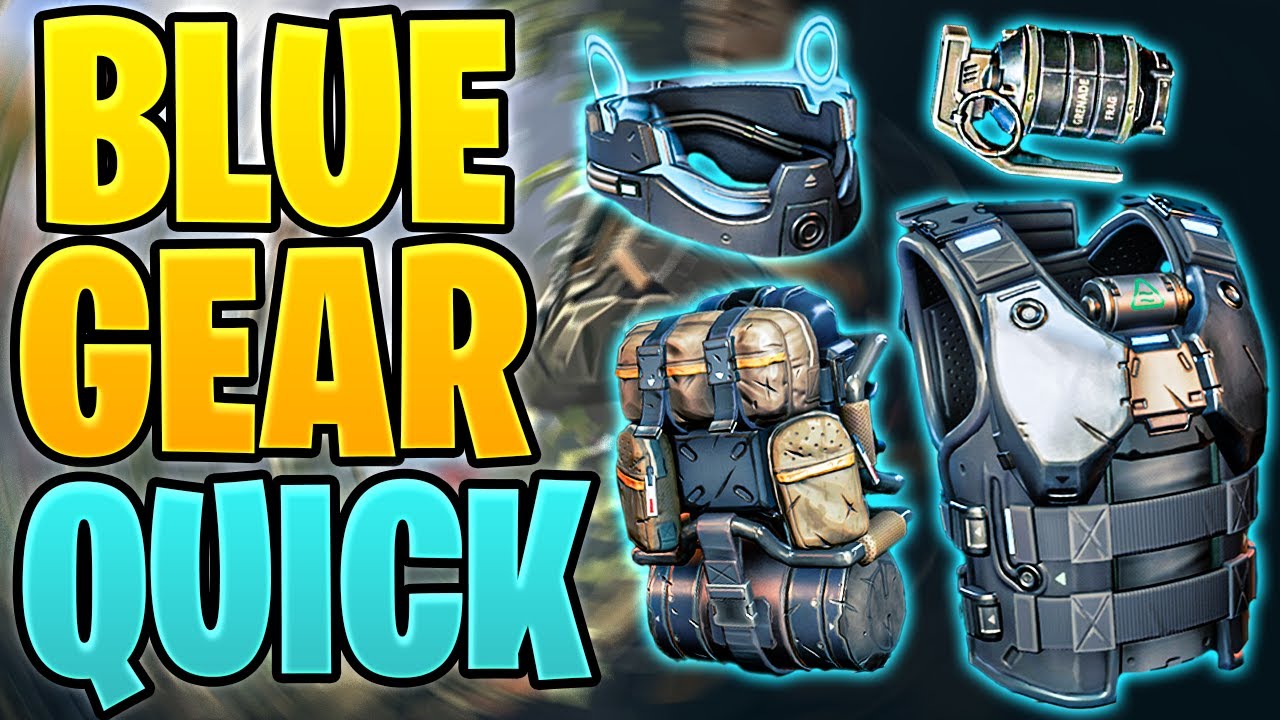 Ultimate Blue Gear Guide | Armor, Backpack, Grenades | The Cycle ...