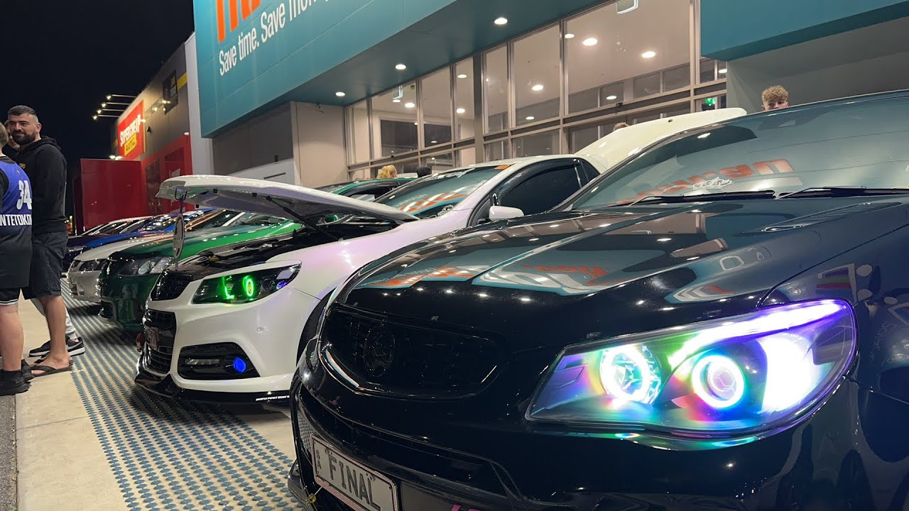 (🔴) Live! Envious Society car meet // VolumeIII | Trade Zone, Parafield ...