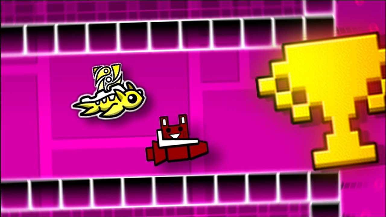 Geometry Dash ACHIEVEMENTS RACE vs PureL - YouTube