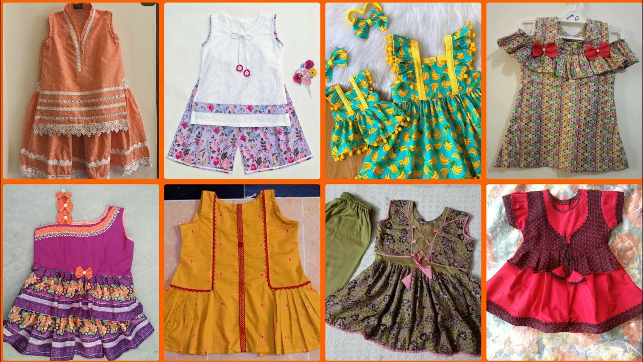 Baby Frock Design 2024 For Summer | Homemade Baby Frock New Design ...