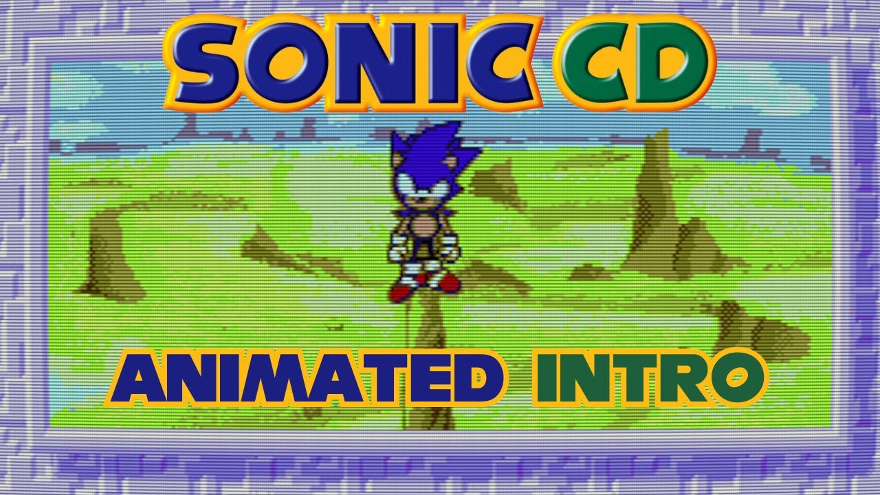 Sonic CD animated Intro US - YouTube