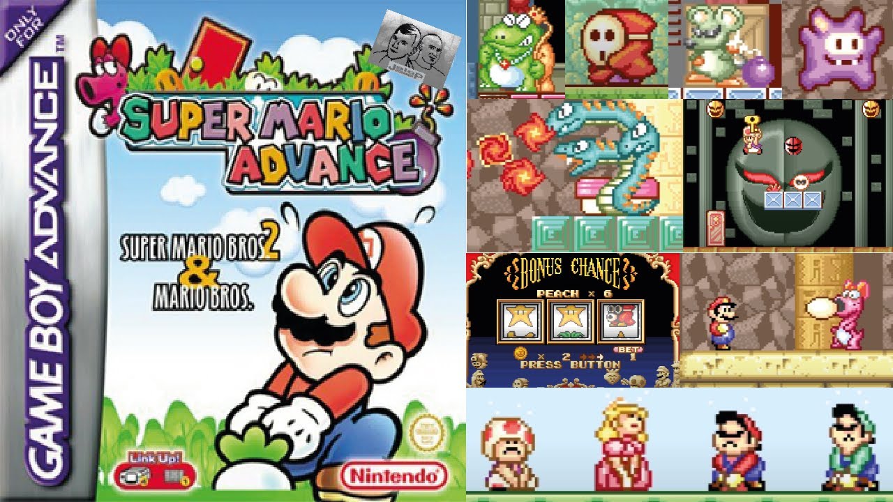 Super Mario Advance GBA - C&M Playthrough - YouTube