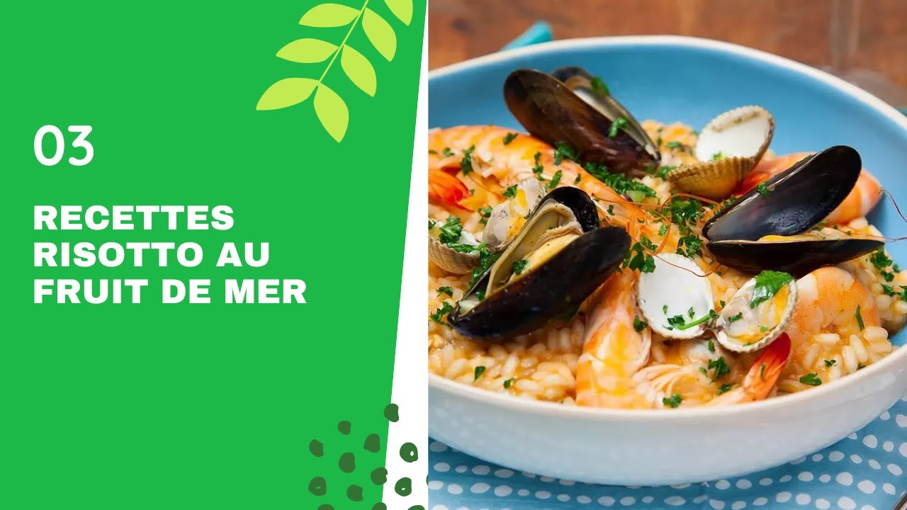 risotto au fruit de mer tuto - YouTube