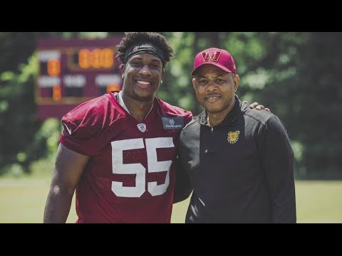 Washington Commanders' KJ Henry uses NIL money to help with dad's ...