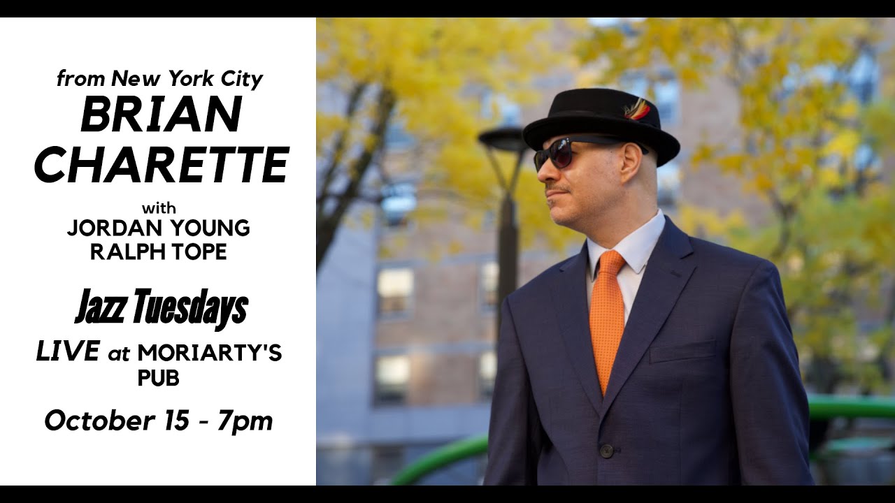 Jazz Tuesdays w/ Brian Charette (NYC), Jordan Young, Ralph Tope (10/15/24) - YouTube