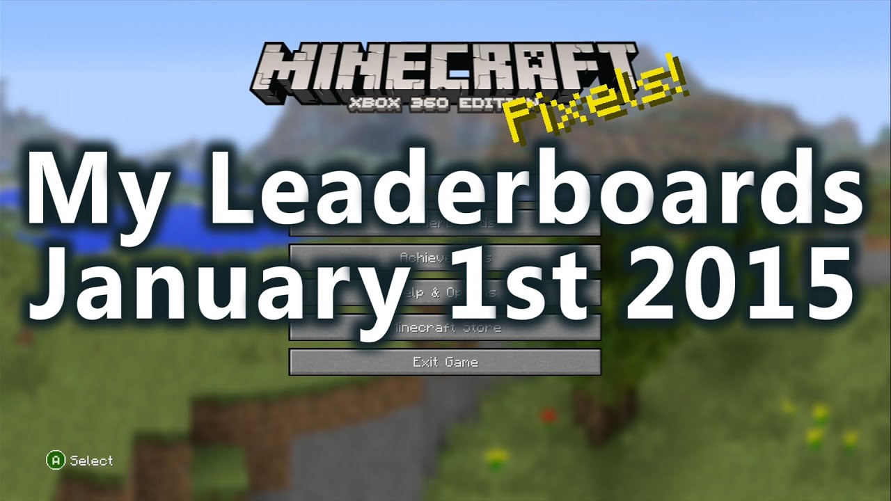 Minecraft - My Leaderboards Update as of January 1st 2015! - YouTube