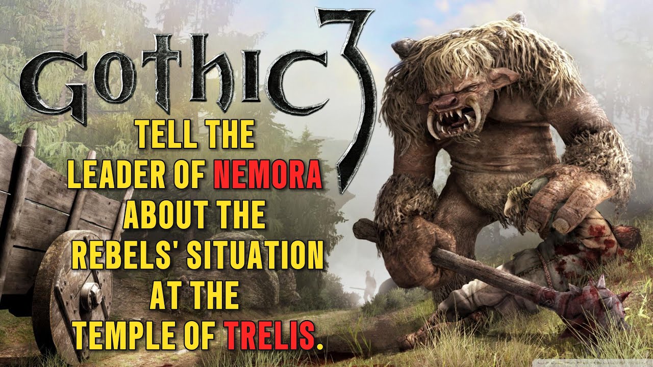 Tell the leader of Nemora about the rebels' situation at the temple of ...