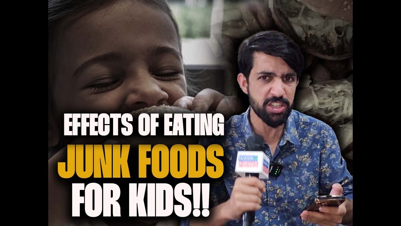What are the effects of eating Junk Foods for Kids!! - YouTube