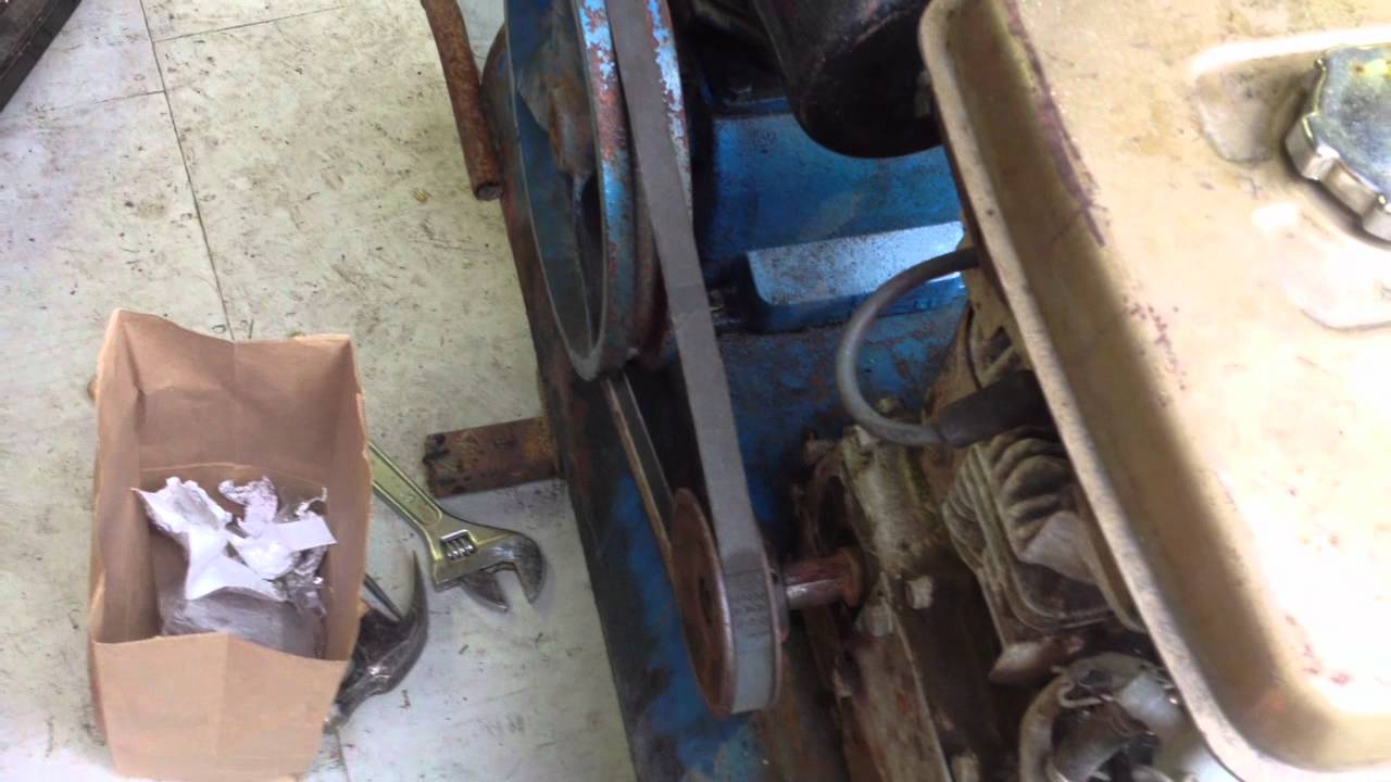 Emglo gas air compressor - YouTube