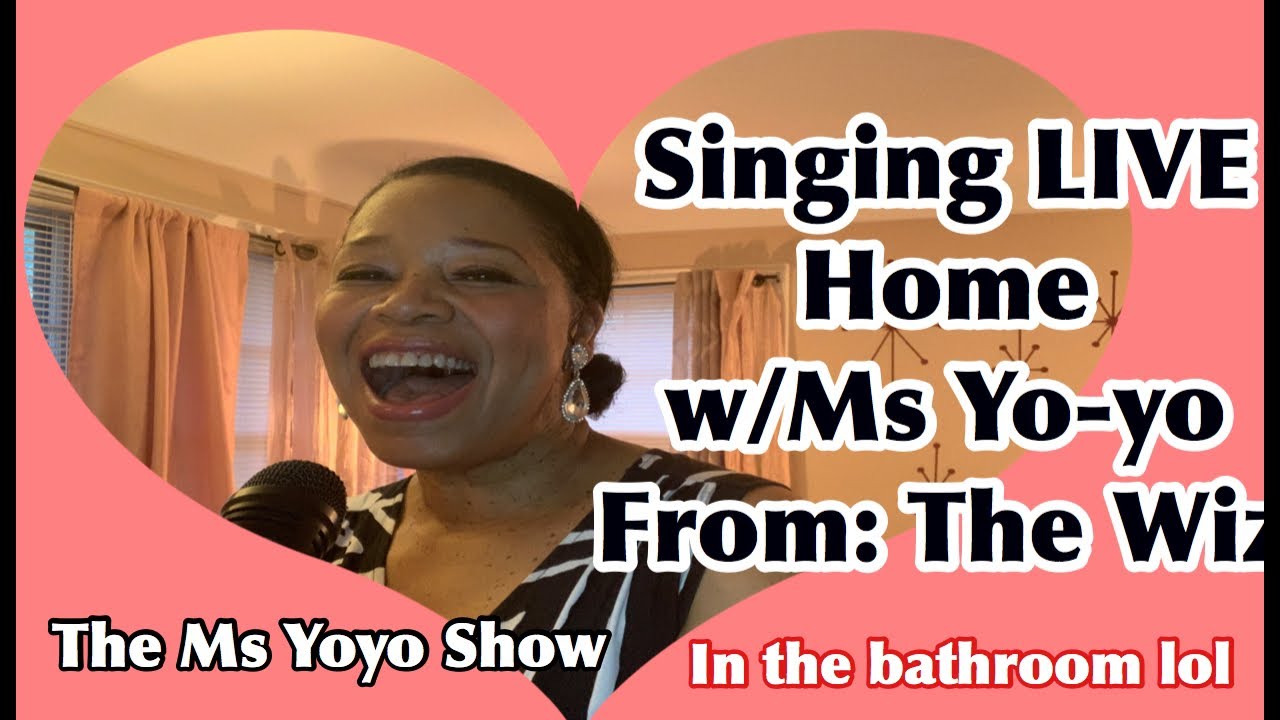 Ms Yoyo Singing a Mini Concert Quarantine Style - YouTube