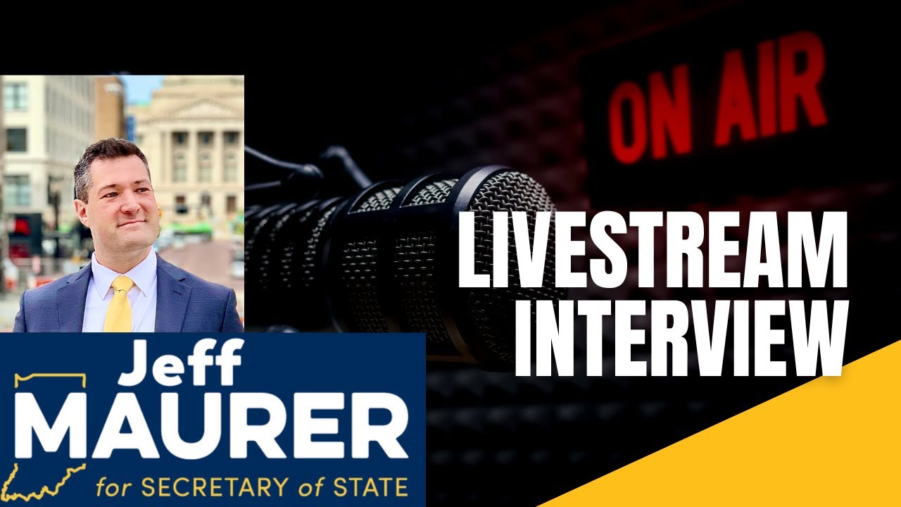 Livestream Interview: Jeff Maurer - for IN Secretary of State - YouTube