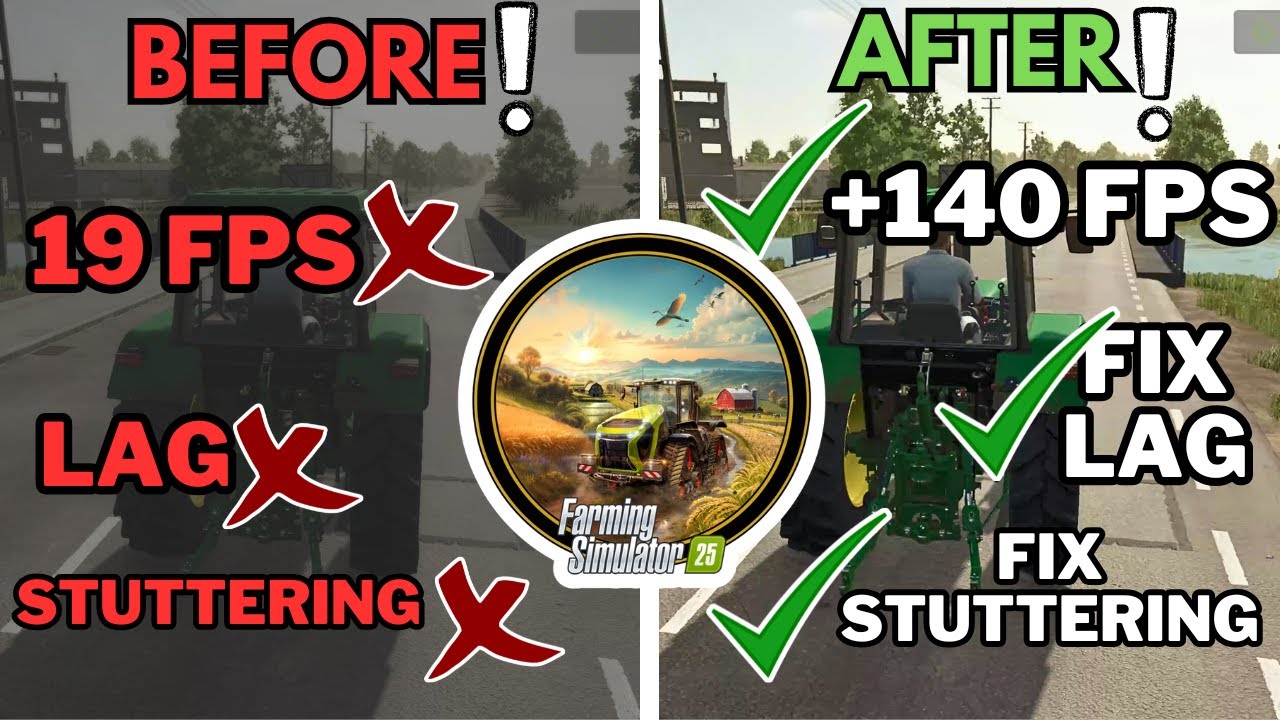 Ultimate FPS Boost: Fix Lag & Drop Issues in Farming Simulator 25! 🚜 ...