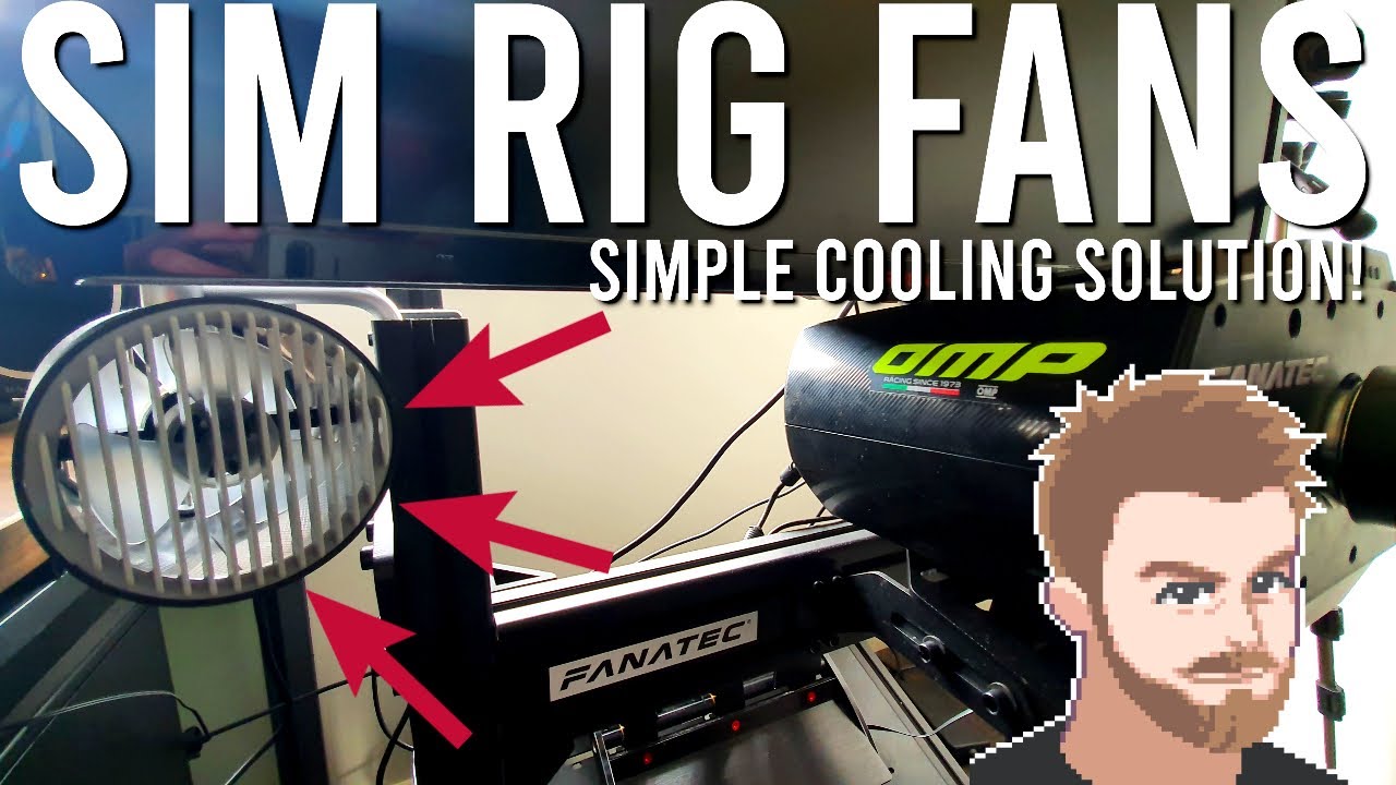 A Cheap and Effective Sim Rig Cooling Solution | $25 USB Fan - YouTube