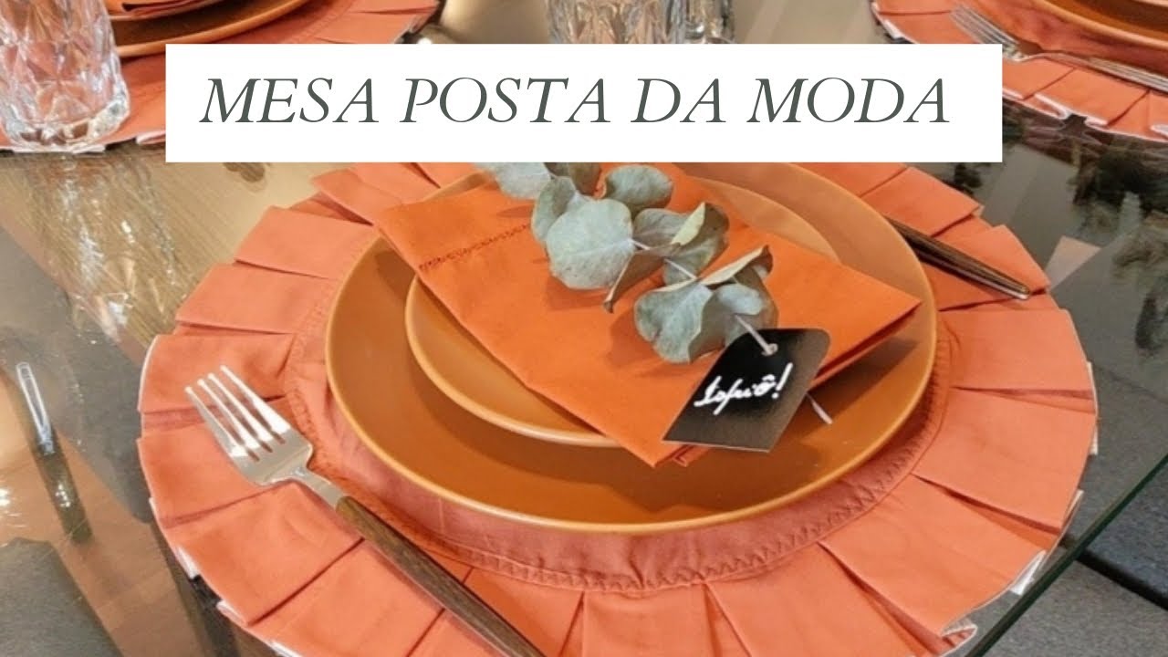 MESA POSTA - OUTONO - Inverno 2024 | MULHERES ATUAIS - YouTube