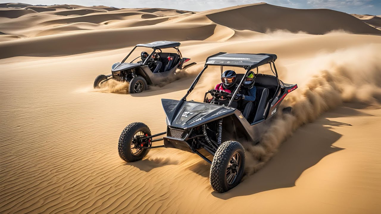 Challenging Sand Dunes Race - YouTube
