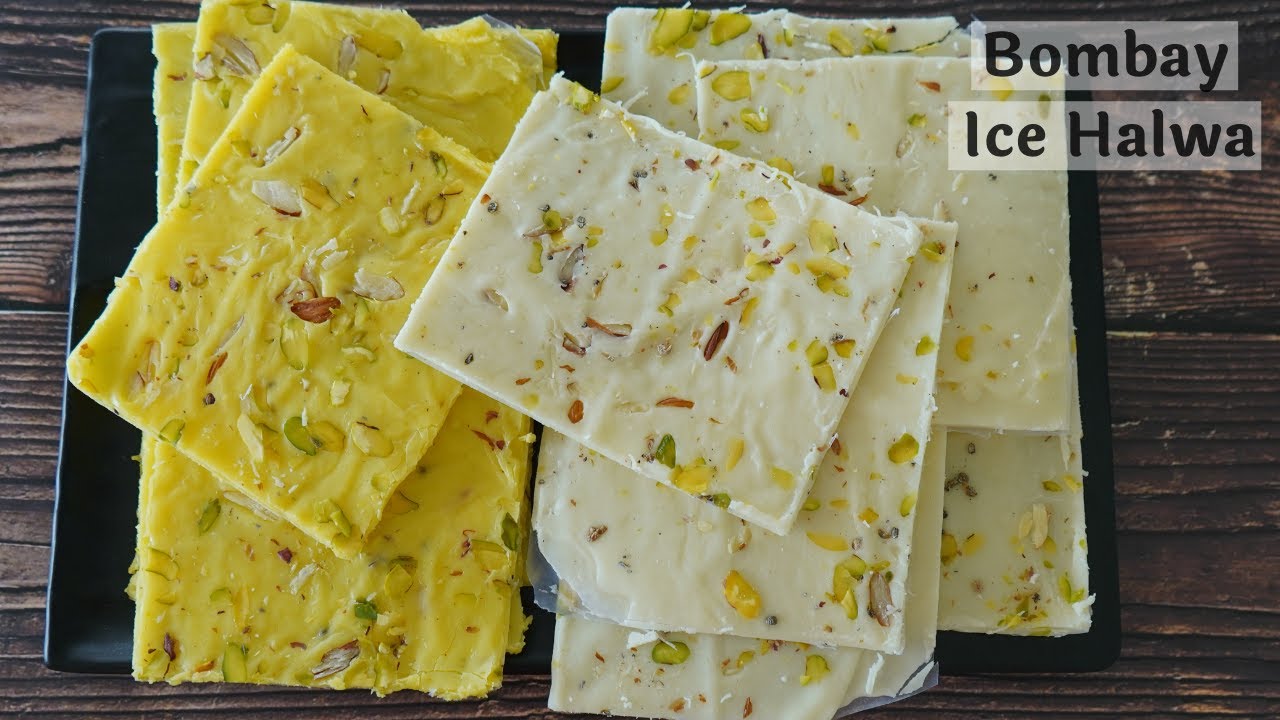 Bombay Ice Halwa Recipe | Ice Halwa | Mahim Halwa Recipe | Diwali ...