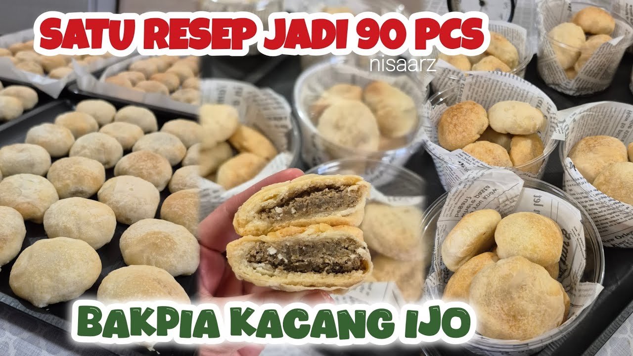 MASAKVLOG | BAKPIA KACANG IJO | SIAP SIAP BANJIR ORDERAN | BIKINNYA ...