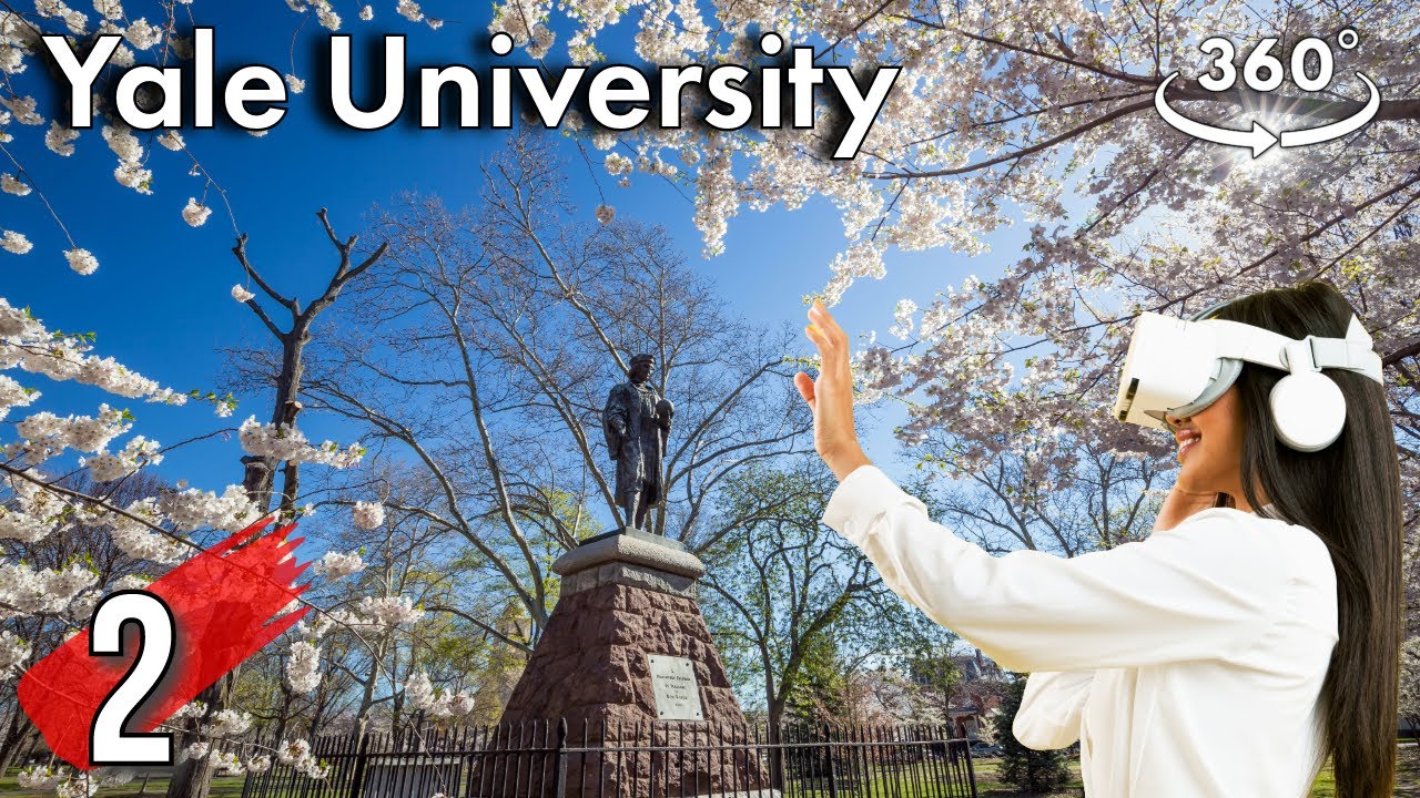 Exploring Yale University: Cross Campus & Old Campus Walk | 360° VR ...
