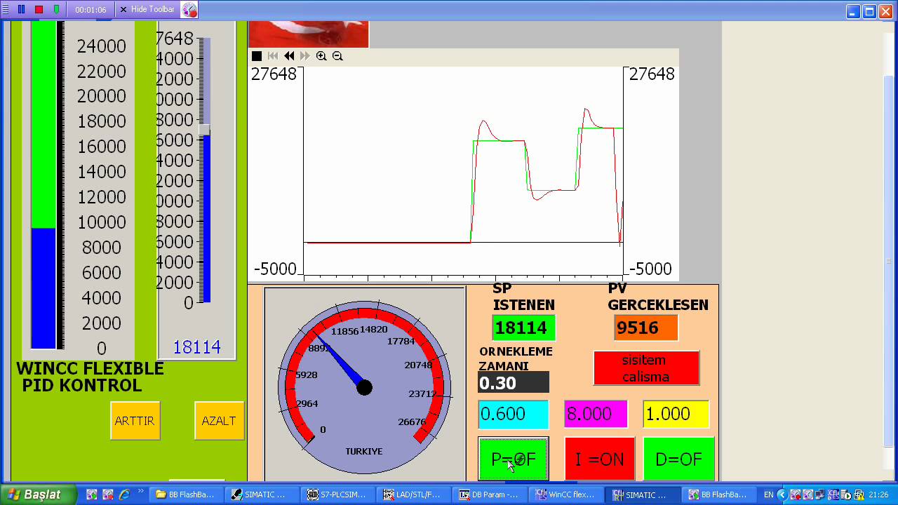 PID winccflexible,pid control hmı scada.www.kontrolkalemi.com - YouTube
