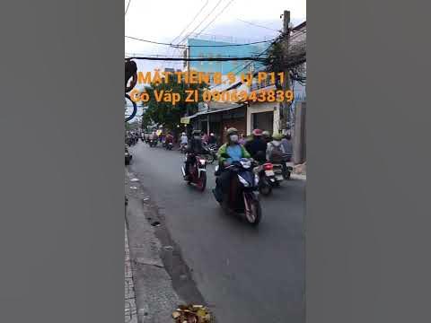 8.9 Tỷ MẶT TIỀN GÒ VẤP ĐƯỜNG Đường số 8, Phường 11, Gò Vấp. Hcm- DT: 4 X 23m hiện trạng 90m2 ...