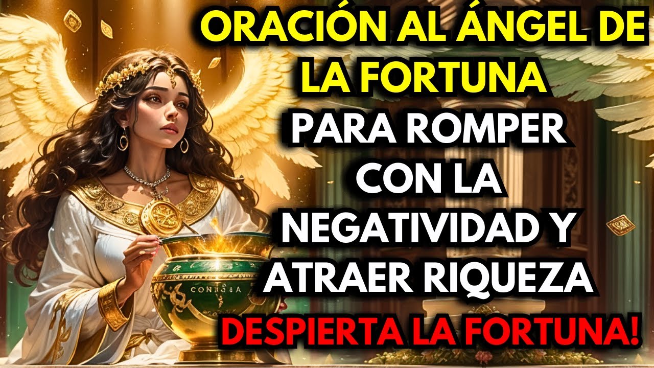 CONECTANDO CON EL ÁNGEL DE LA FORTUNA ORACIÓN PARA ELIMINAR LO NEGATIVO ...