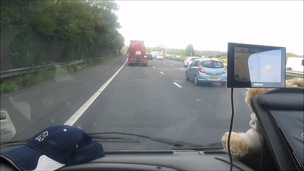 RIDE TO BLACKPOOL ON THE MOTORWAYS - YouTube