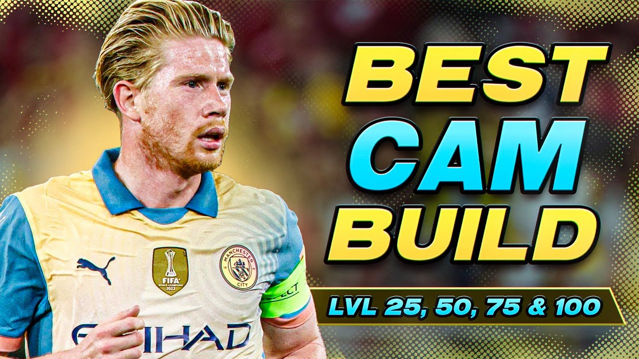 BEST CAM BUILD FOR LVL 25,50,75 & 100 | EAFC 25 Clubs - YouTube