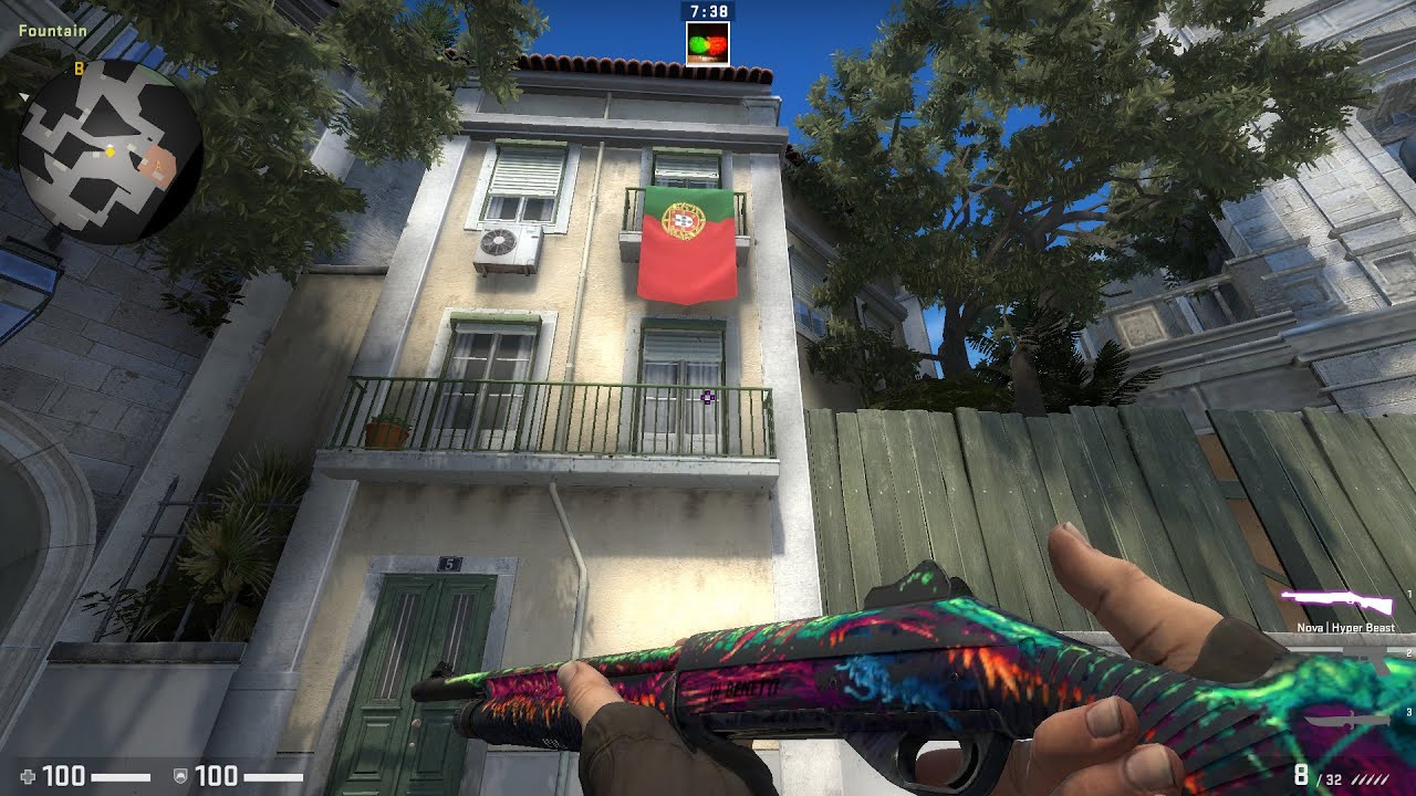 CSGO Nova Hyper Beast Well Worn - YouTube