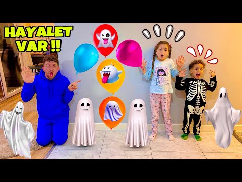 KUZEY ELİF BU BALONLAR SİHİRLİ ‼️SAKIN PATLATMAYIN HAYALET ÇIKABİLİR !!