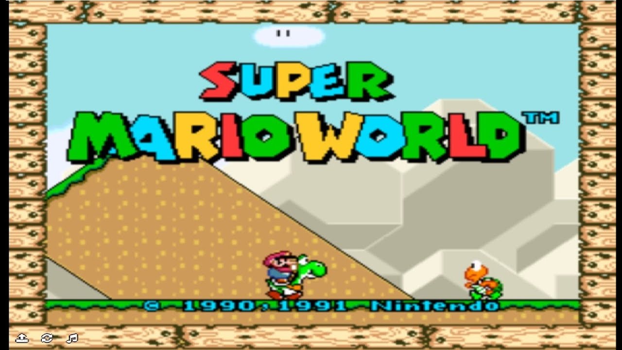 How to play super Mario world - YouTube