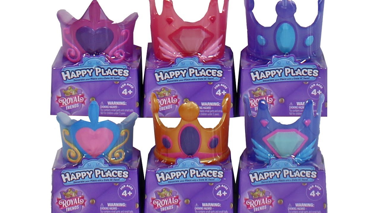 Happy Places Royal Trends Blind Box Unboxing Toy Review - YouTube