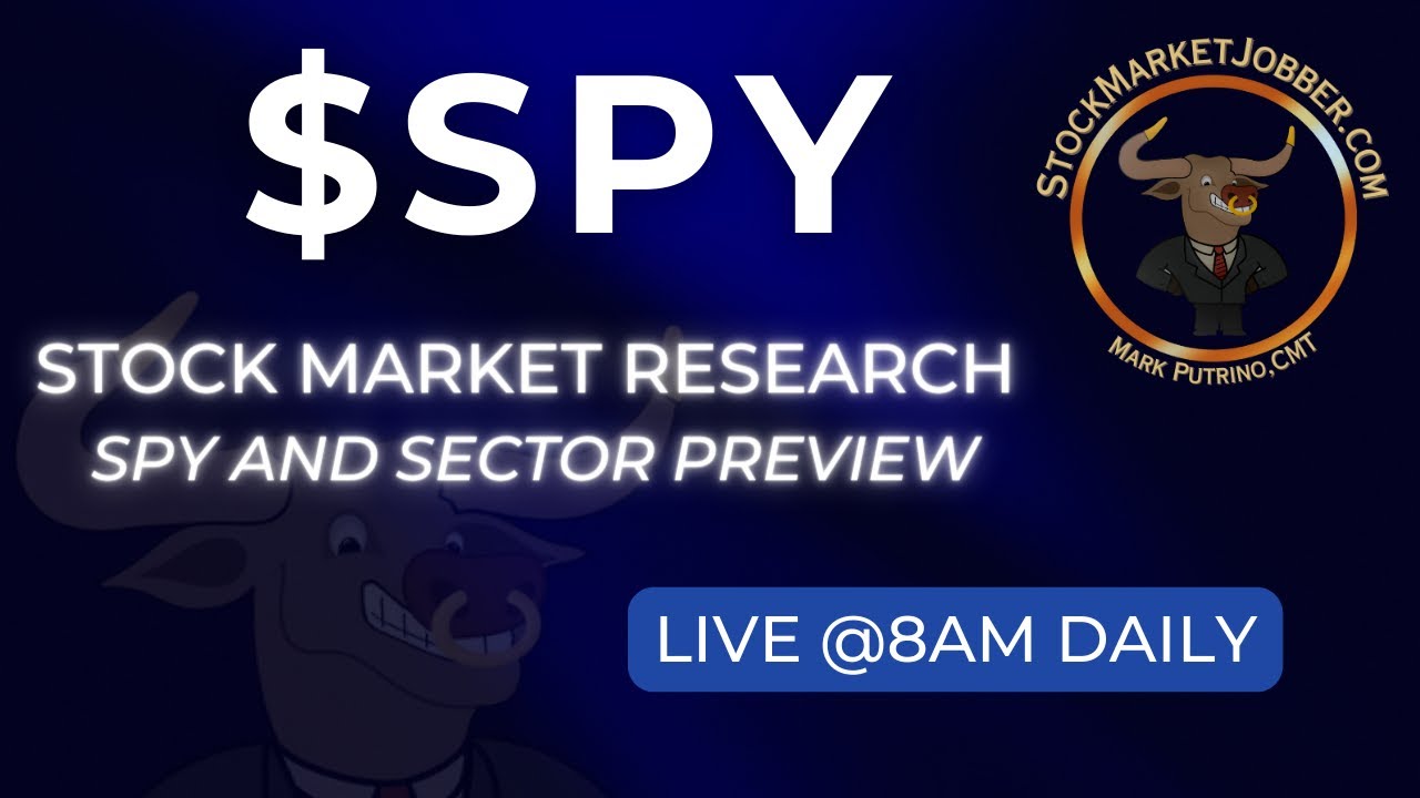 Stock Market Research ~ SPY & Sector Preview - YouTube