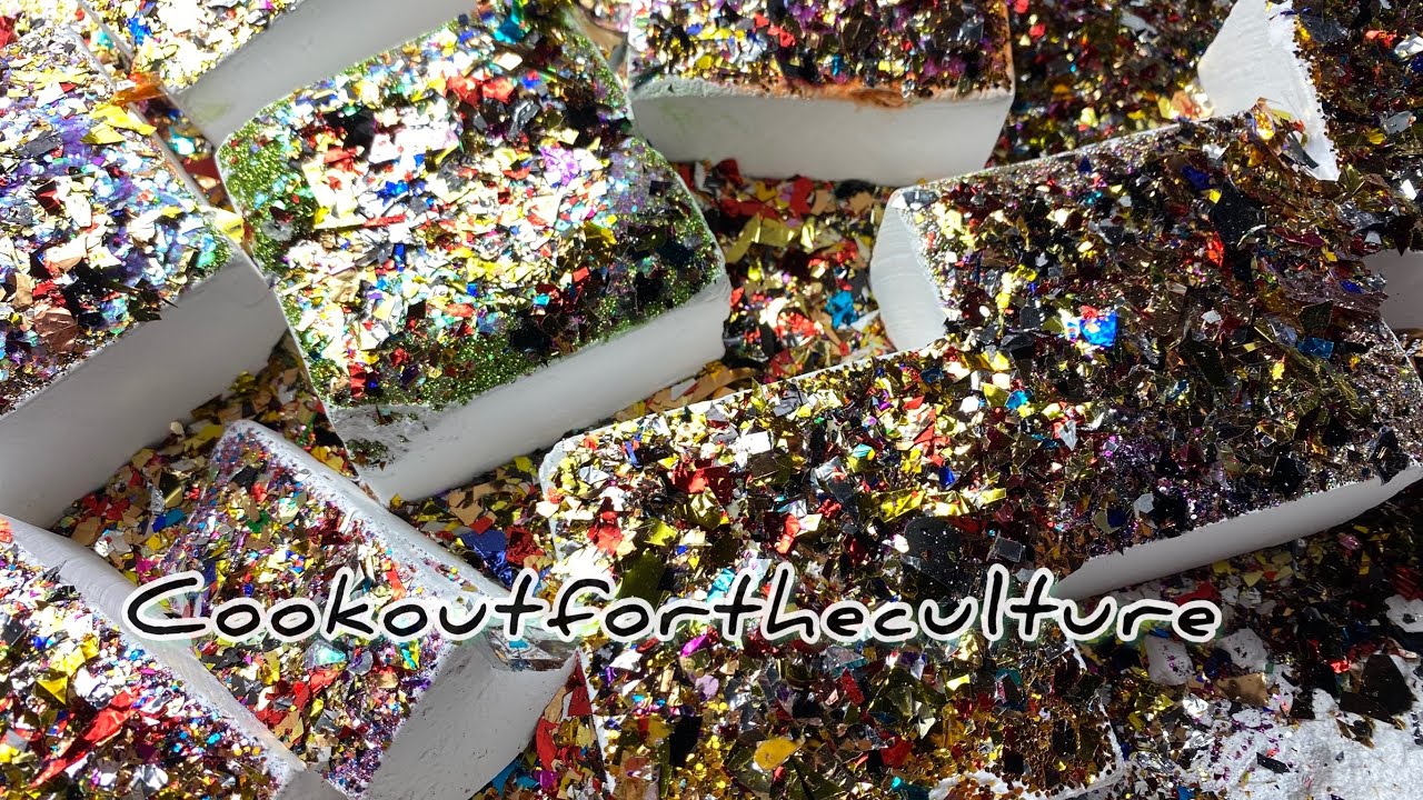 Glitter & Sand Bombs | BSN Gym Chalk | ASMR - YouTube