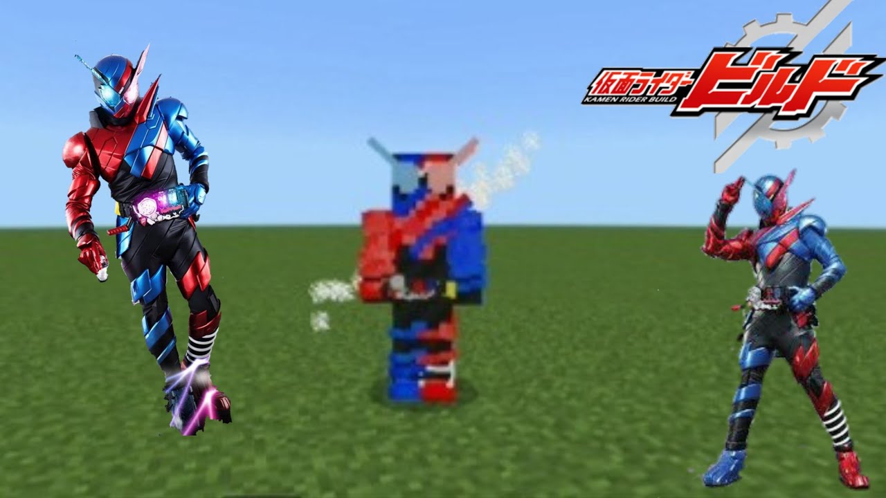 ADDON KAMEN RIDER BUILD FOR MINECRAFT PE/BEDROCK 1.20 - YouTube