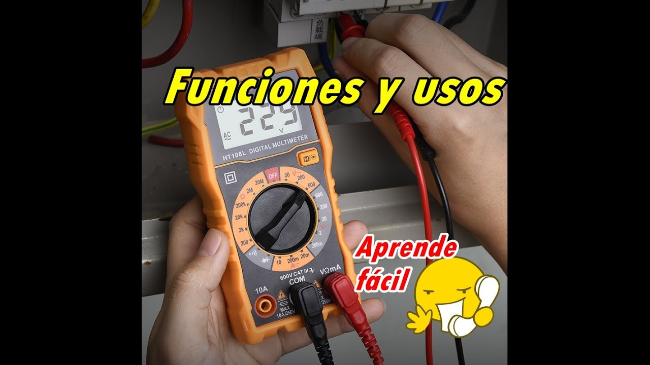 Multímetro. Cómo usar, para que sirve, funciones y usos principales ...