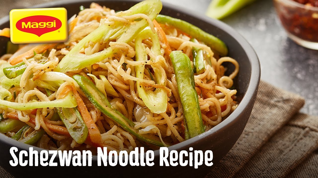 Schezwan Noodles | Maggi Noodles - YouTube