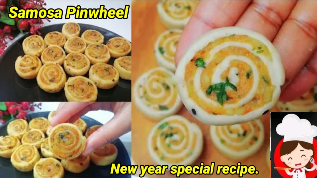 New Year Special Recipe ~ Potato Pinwheel Samosa Recipe | Samosa ...