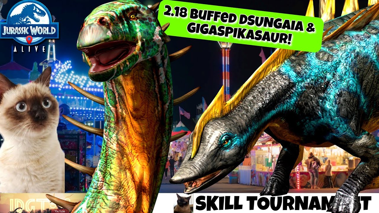 DSUNGAIA & GIGASPIKASAUR BUFFS!! at the NEVER-ENDINGGGG SKILL ...