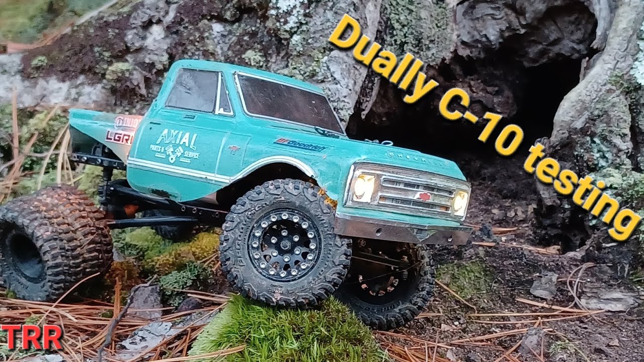 Dually C-10 testing - YouTube
