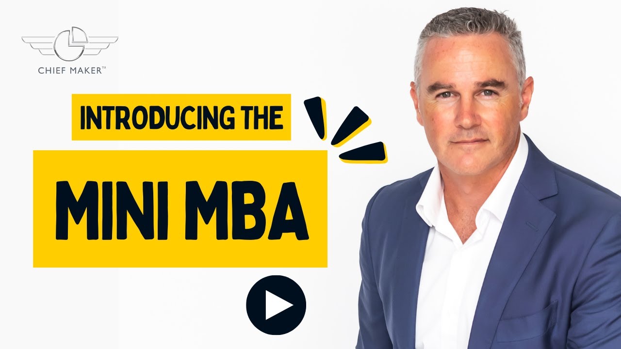 Chief Maker MiniMBA - 12 Week Leadership Development Program - #minimba ...