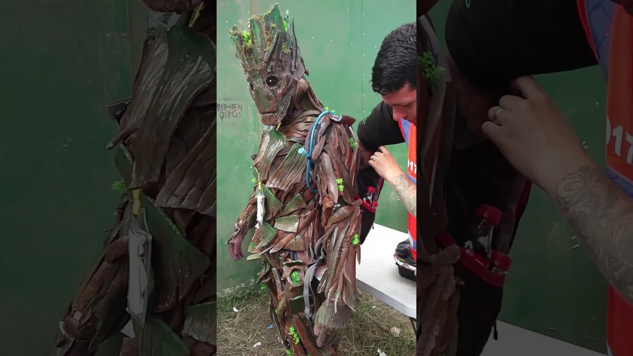Groot at glastonbury festival 2017 - YouTube