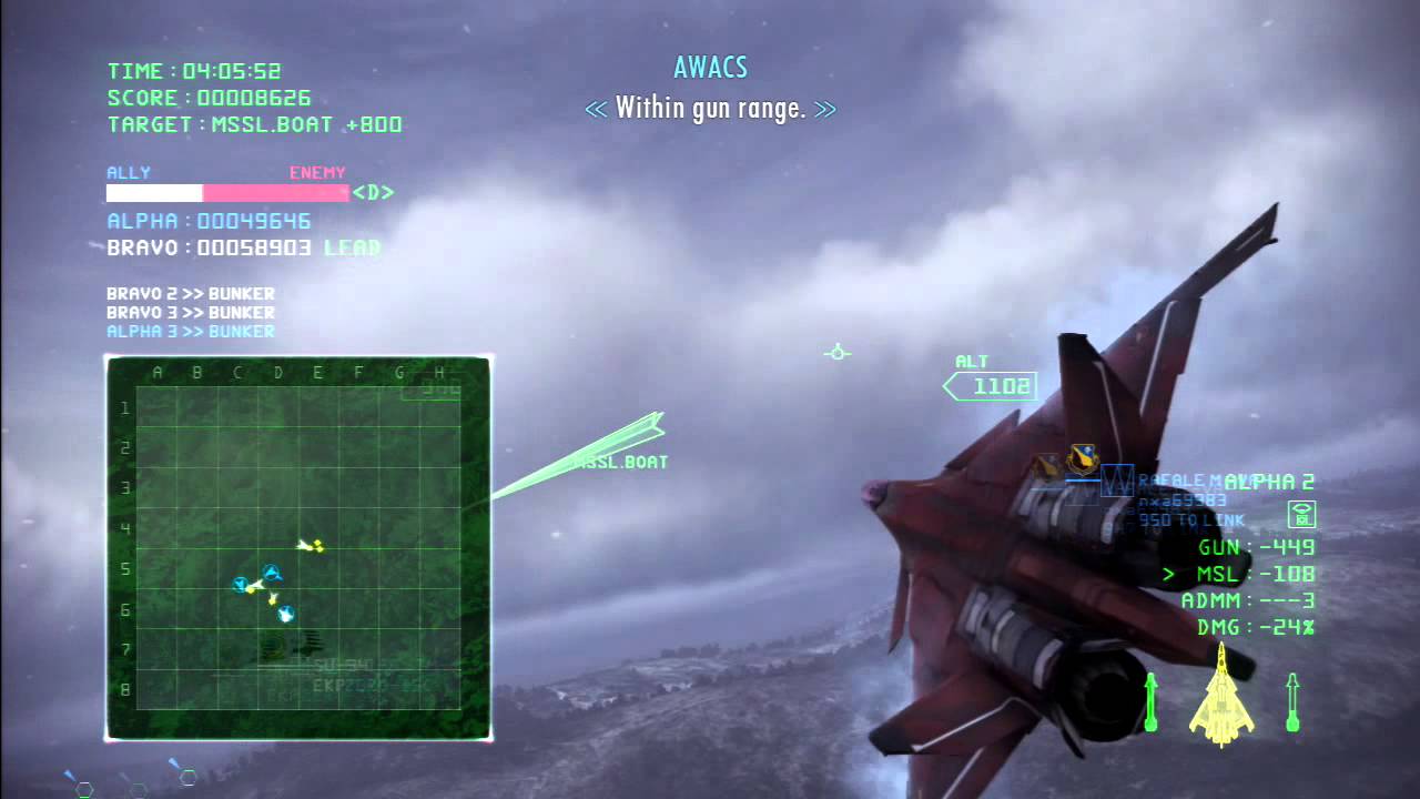 Ace Combat Infinity 2-6 Avalon Dam Invasion - YouTube