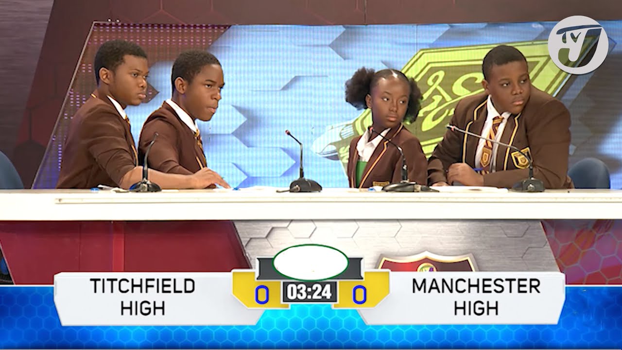 Titchfield High vs Manchester High | TVJ Schools' Challenge Quiz 2024 ...