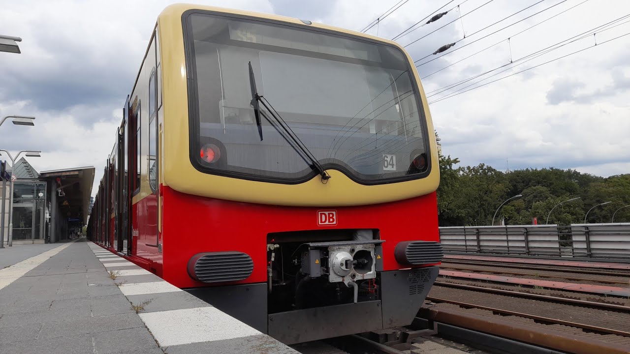 S-Bahn Berlin Mitfahrt von Jungfernheide bis Storkower Straße in der BR ...